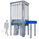 Coima USA SHK Enclosure-Less Baghouse Industrial Dust Collectors